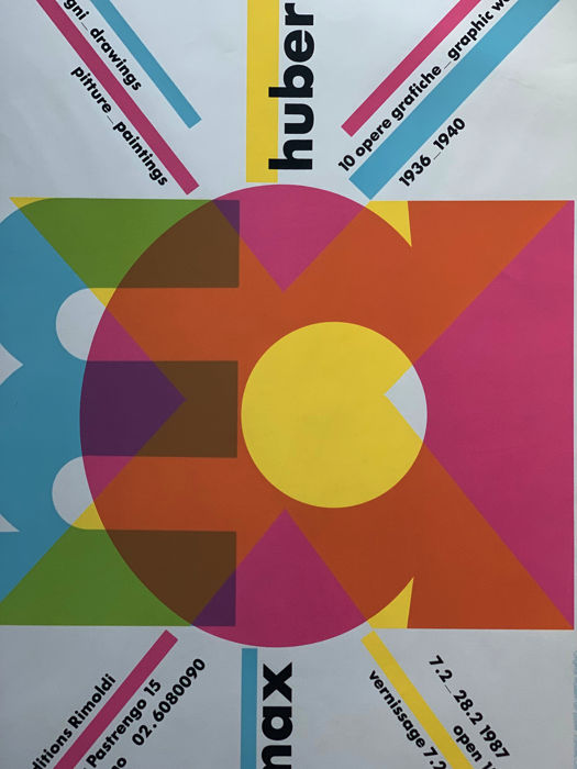 Four posters by Max Huber – Grafix Gallery. Curated Graphic Art with a ...