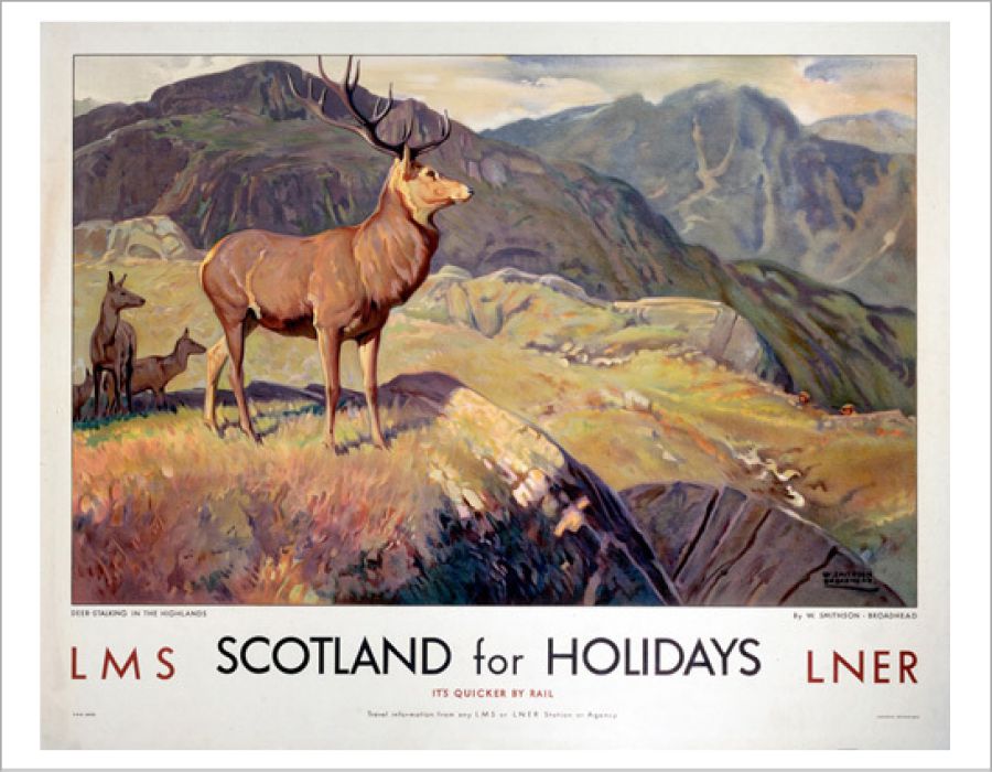 Four Scotland posters – Grafix Gallery. Curated Graphic Art with a Message.